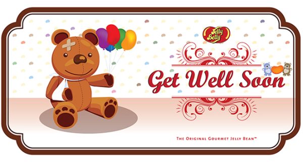 'GET WELL' Gift Card E-Voucher - Jelly Belly UK